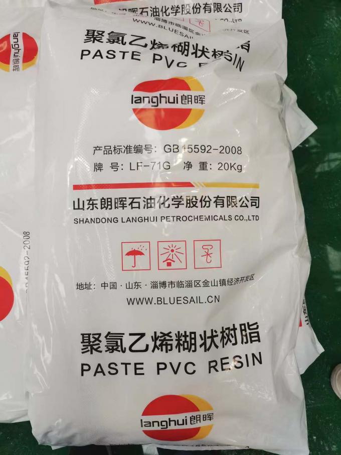 K70 PVC Suspension Resin Powder P-125 For Leather